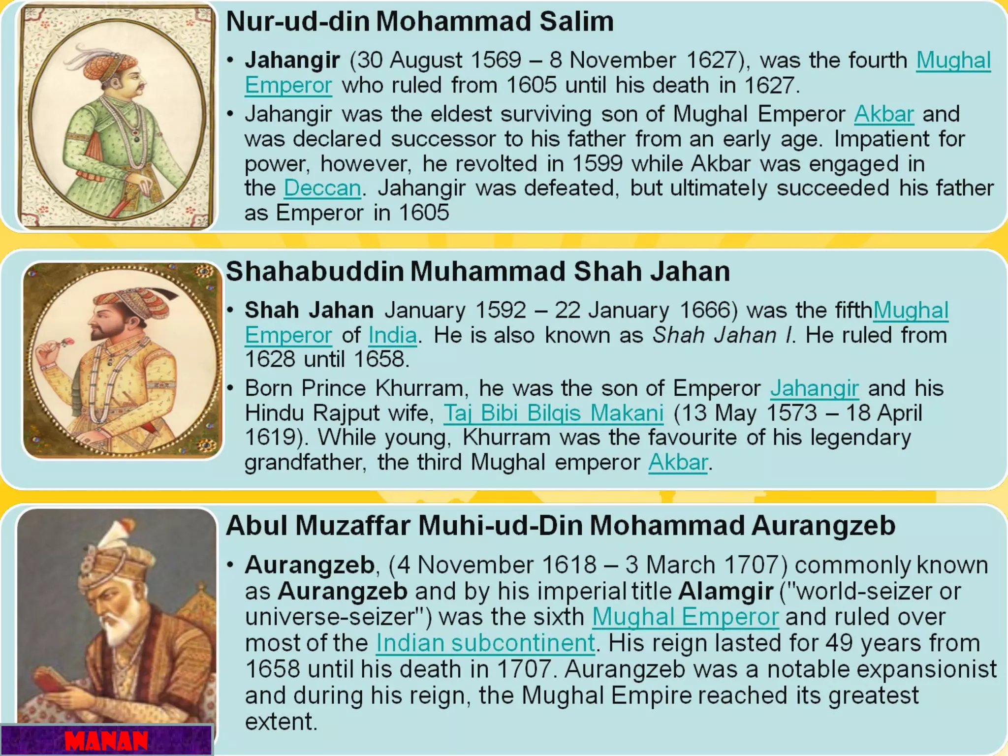BUILDINGS AND RULERS OF MUGHAL EMPIRE | PPT