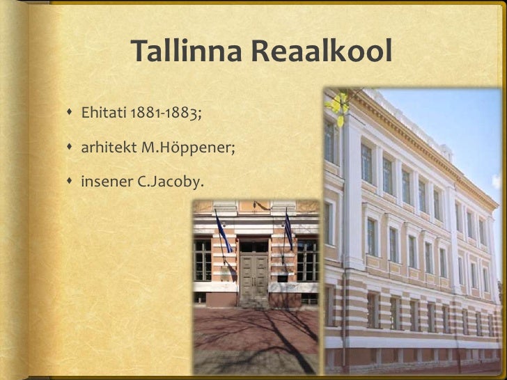 Tallinna Reaalkool ja Rüütelkonna hoone
