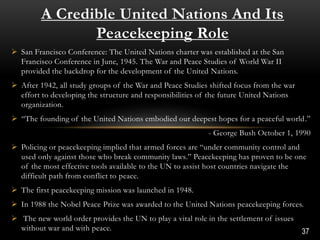 The New World Order After The Cold War. | PPTX