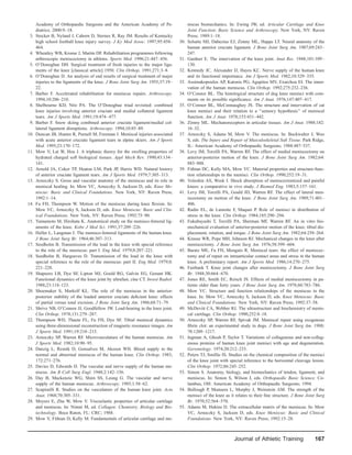 Reabil e princ básicos no tto meniscal | PDF