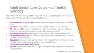 Esempi di applicazione del Reablement | PPT