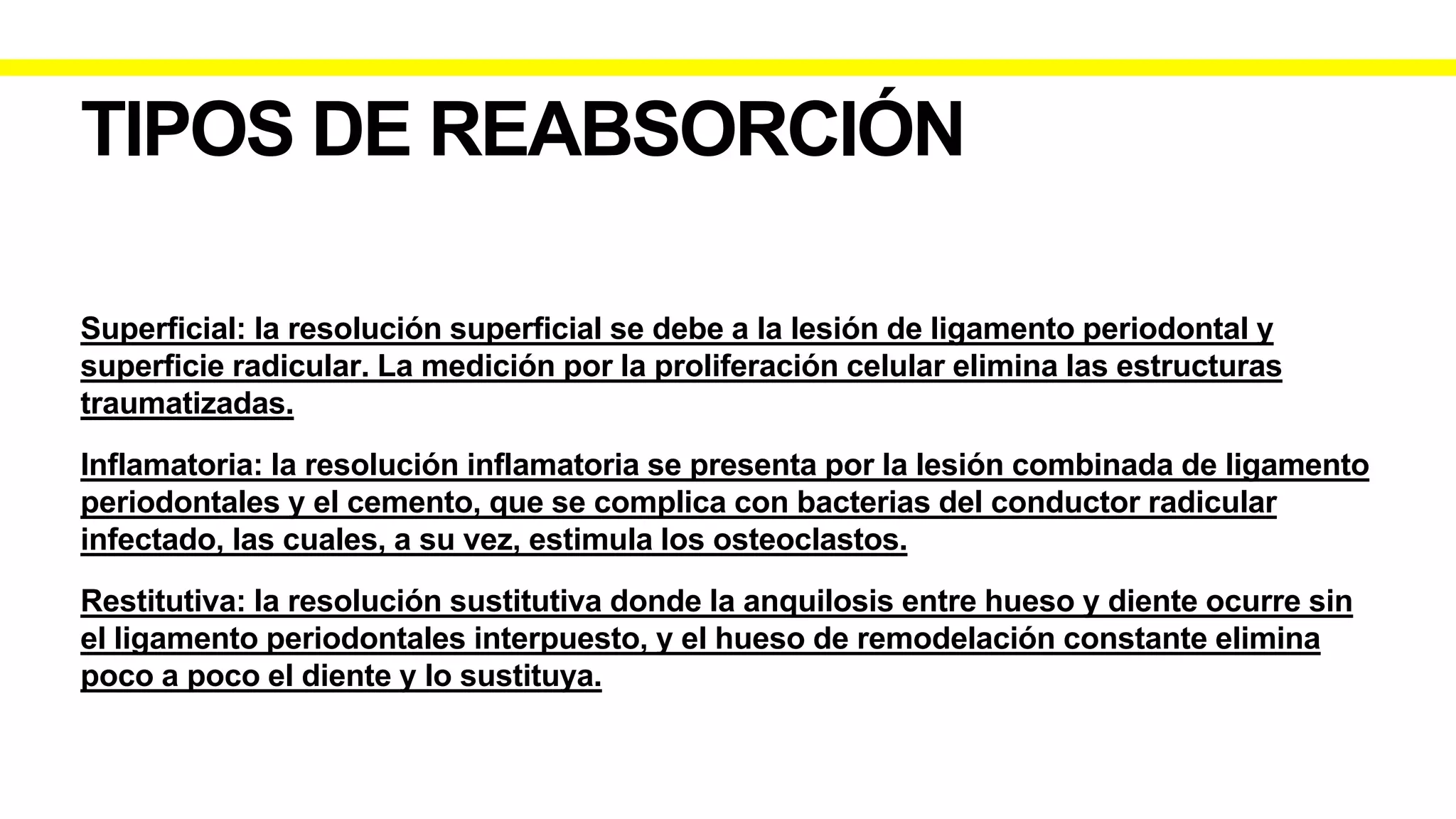 Reabsorción radicular externa .pptx
