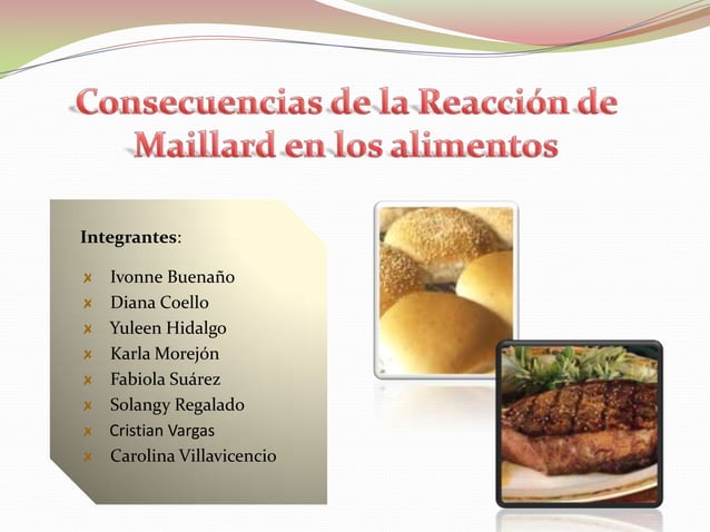 Reaccion De Maillard | PPTX