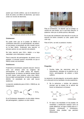 Reacciones de hidrocarburos alifáticos | DOCX