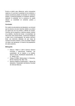 Reacciones de hidrocarburos alifáticos | DOCX