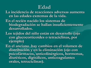 Reacciones adversas a medicamentos rivc | PPT