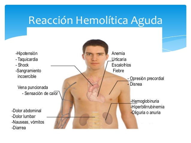 Reacciones adversas transfusionales