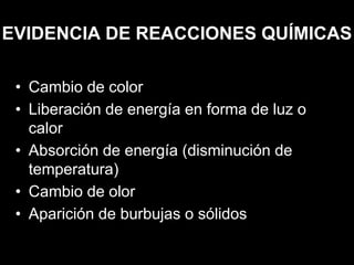 Reaccionesquimicas | PPTX