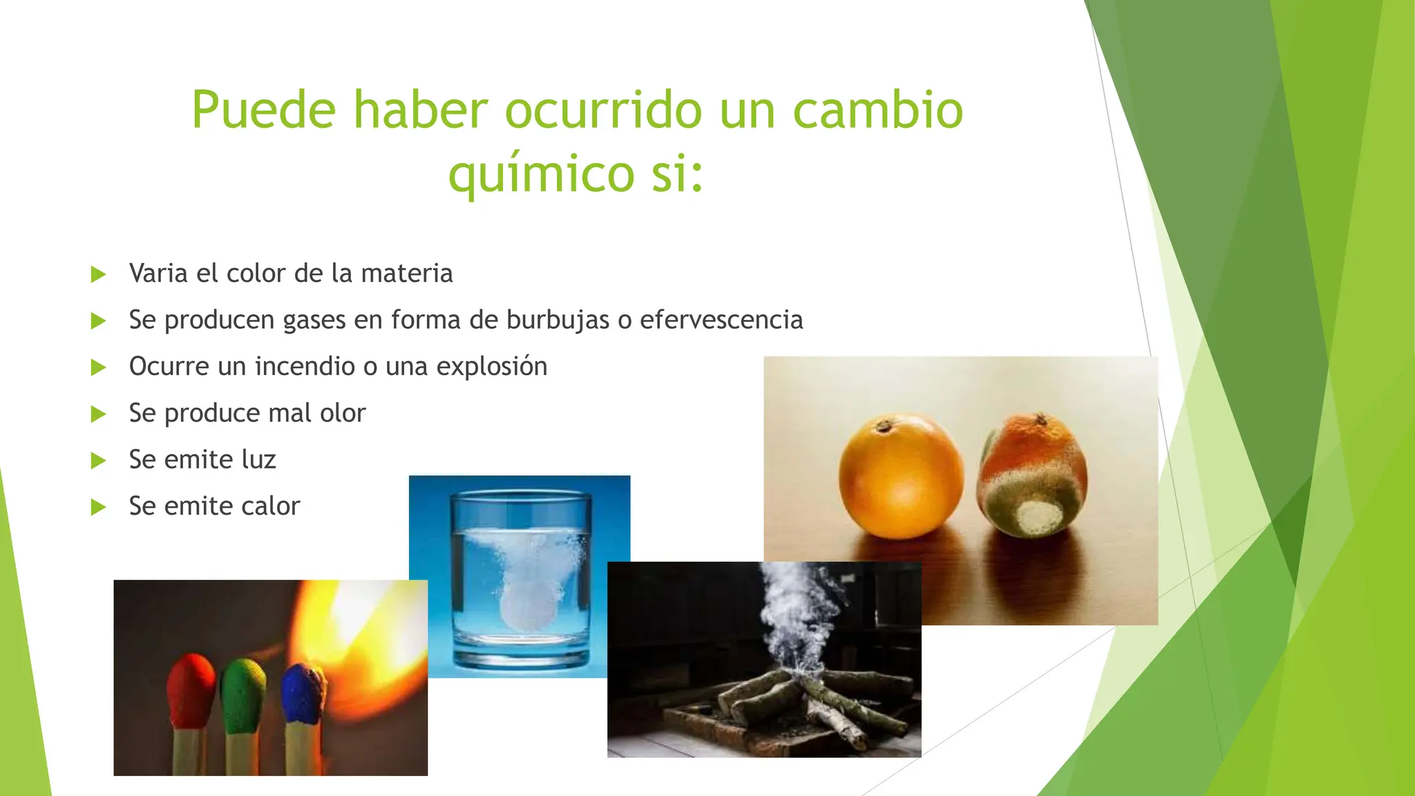 Reacciones químicas, Cambios físicos y químicos | PPT