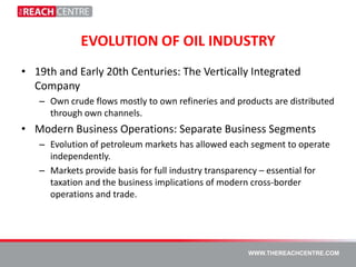 overview of the EU Oil industry | PPTX