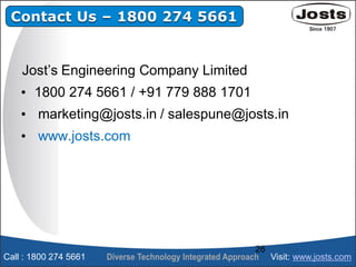 Jost’s Electric Reach Trucks are powerful and energy efficient | PDF