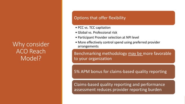 ACO REACH Model | PPTX