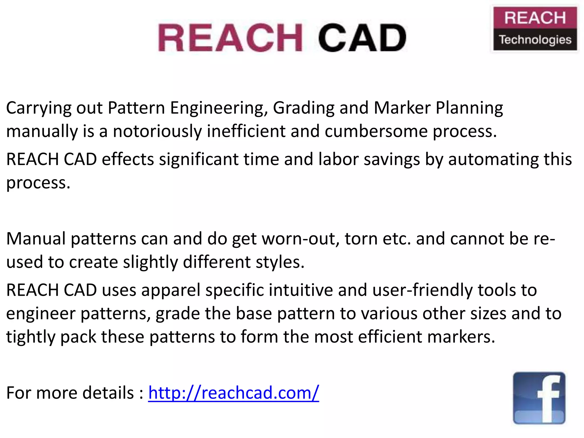 REACH CAD | PPTX