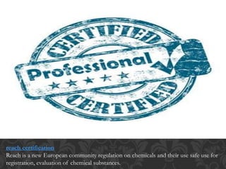 Reach certificate | PPTX