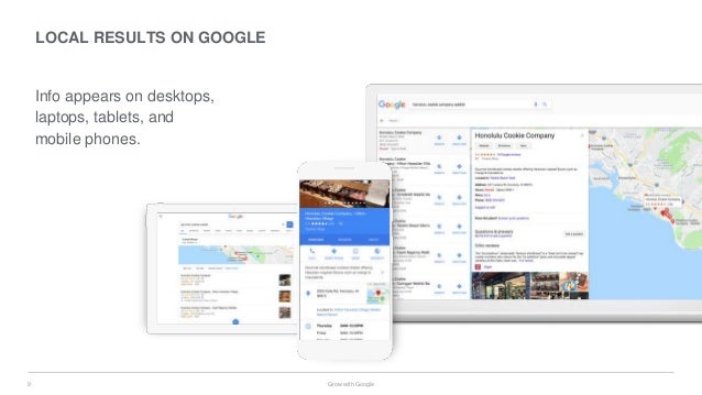 Reach customers online with google
