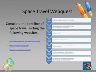 Reach for the moon! Space and Space Travel Lesson Plan | PPTX