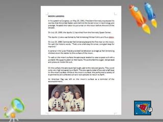 Reach for the moon! Space and Space Travel Lesson Plan | PPTX