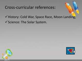 Reach for the moon! Space and Space Travel Lesson Plan | PPTX