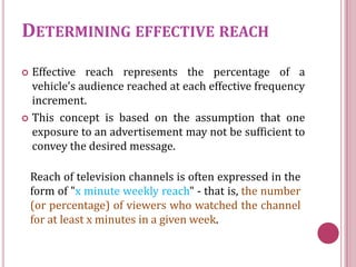 Reach, frequency & impact | PPTX