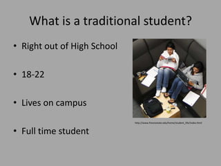 Reaching underserved student populations | PPTX