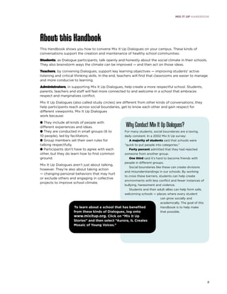 Reaching Across Boundaries: Talk to Create Change | PDF