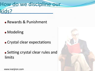 Reaching Discipline Through Values | PPSX