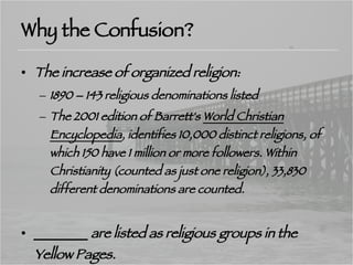 Reaching Out To A Confused World | PPT