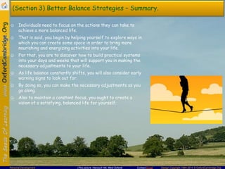 Reaching a Balanced Life | PPT