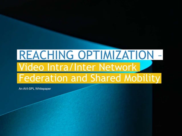 Reaching optimization avispl | PPT Reaching optimization avispl | PPT