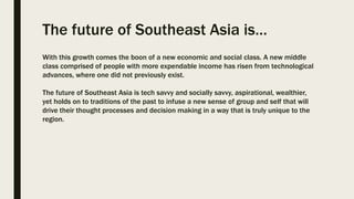 Cultural Strategy: How to Target Millennials in Southeast Asia | PPTX