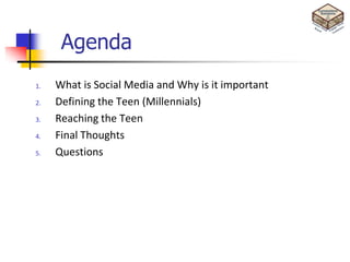 Reaching Teens through Social Media | PPT