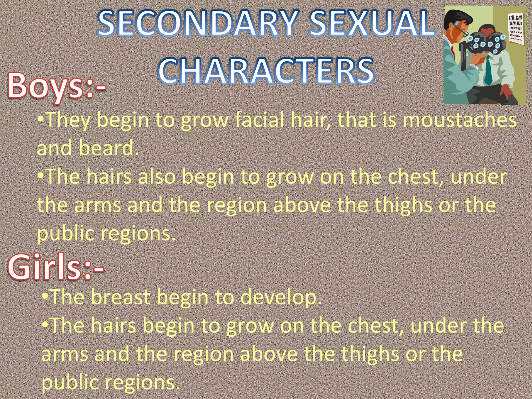 Reaching the age of adolescence | PPSX