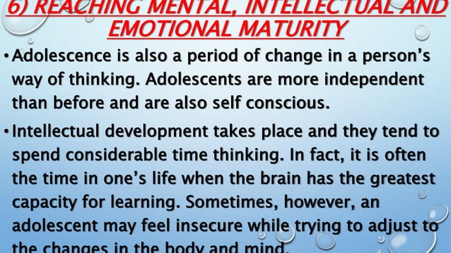 Reaching the age of adolescence by gaurav ghankhede | PPT