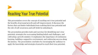 Reaching your true Potential.pptx