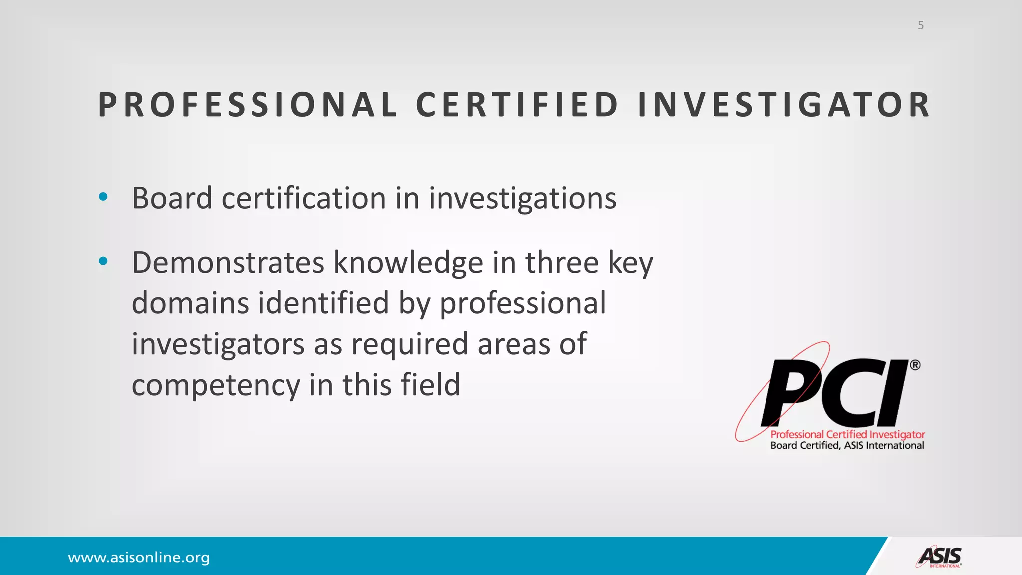 The competitive advantage of holding a professional certification | PDF
