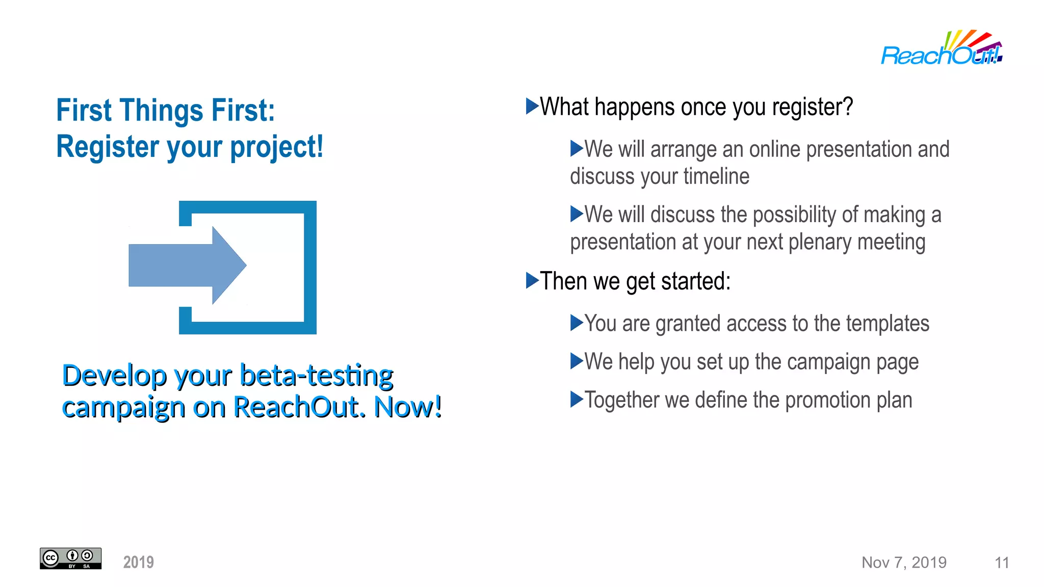 ReachOut presentation | PDF