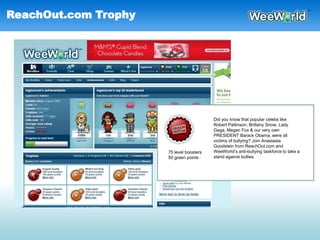 Weeworld Homepage