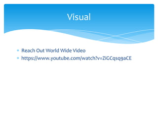 Reach out worldwide | PPTX