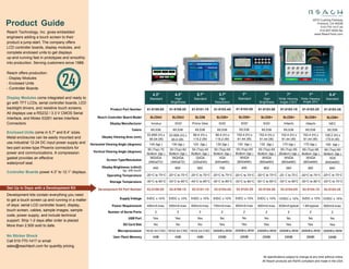 Embedded Touch Screen Product Guide | PDF