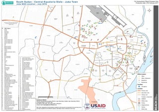 Juba ngo location Aug 2016 | PPT