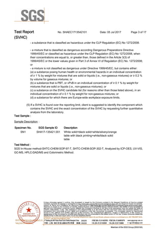 Reach test report of jizo security | PDF