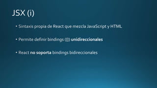Introducción a ReactJS | PPT