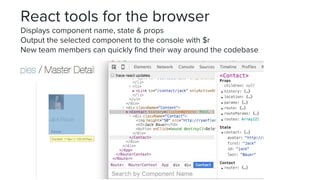 React: High level overview for backend developers | PPT