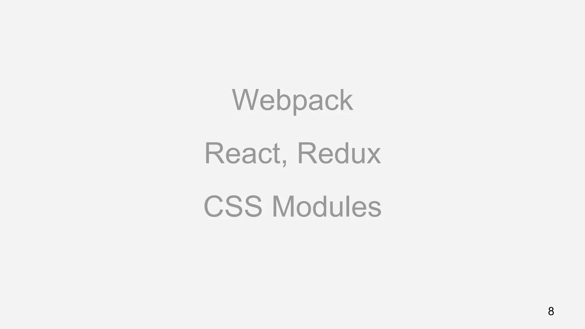 React. Redux. Real world. | PPT