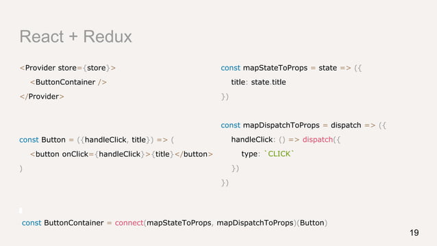 React. Redux. Real world. | PPT