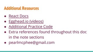 React.js workshop | PPT