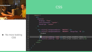 Speeding Up uPortal with ReactJS | PPT