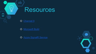 React.js + azure signal r | PPT