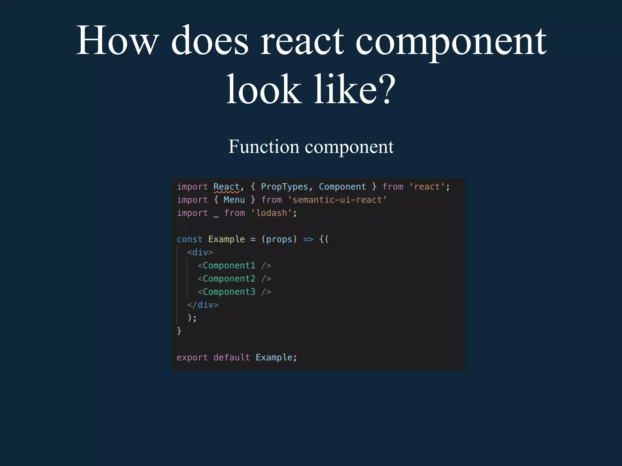 Intoduction to React | PPT