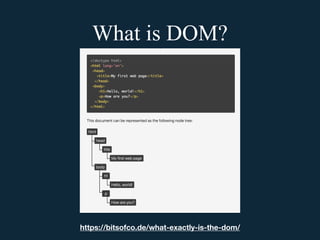 Intoduction to React | PPT